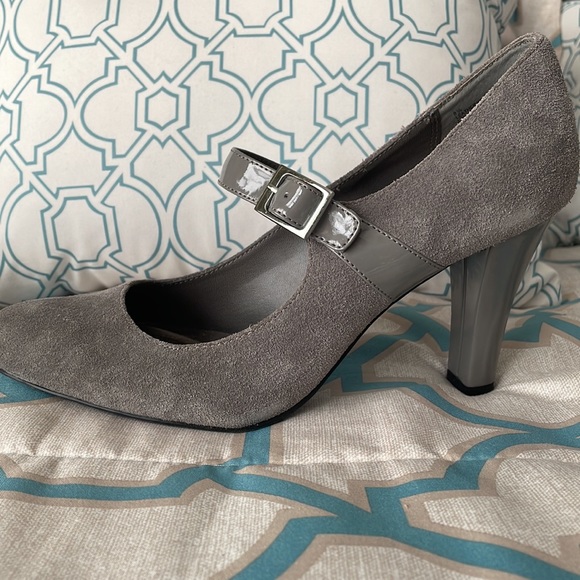 Merona | Shoes | Merona Grey High Heels | Poshmark
